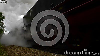 Old Steam Train stock video. Video of locomotive, nostalgia - 41145491