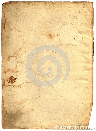 Old Tattered Textured Paper Stock Image - Image: 2602631
