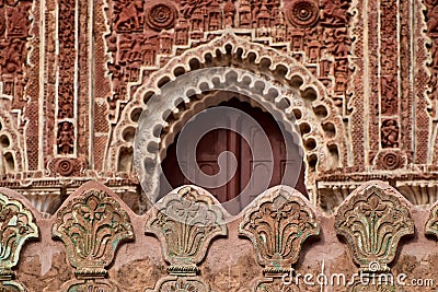 Old Traditional Concrete Structures Of A Building Stock Image ...