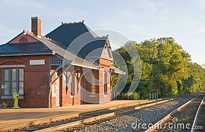 Old Victorian Train Station Stock Image - Image: 11001811