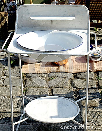 Old Wash Basin Royalty-Free Stock Photo | CartoonDealer.com #53440707