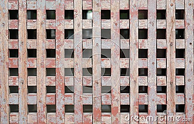 Old Wooden Grid Wall Texture For Air Ventilation Royalty-Free Stock ...
