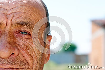 Old Wrinkled Man Stock Image - Image: 6654111