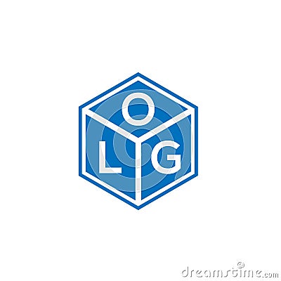 OLG Letter Logo Design On Black Background. OLG Creative Initials ...