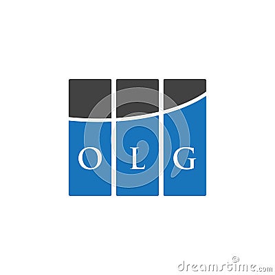 OLG Letter Logo Design On WHITE Background. OLG Creative Initials ...
