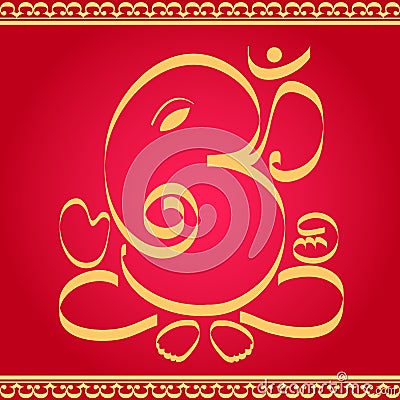 Om Ganesha Stock Photography - Image: 18136242