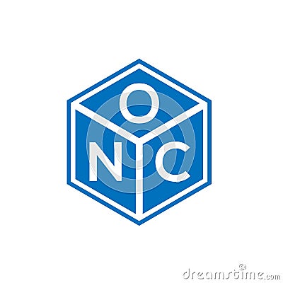 ONC Letter Logo Design On Black Background. ONC Creative Initials ...