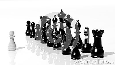 One Against All Stock Photography - Image: 27162022