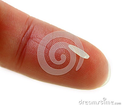 One Grain Of Rice Royalty Free Stock Images - Image: 5065719