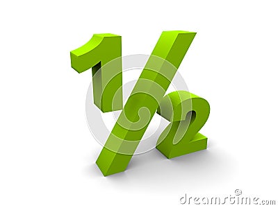 One Half Stock Images - Image: 11928024