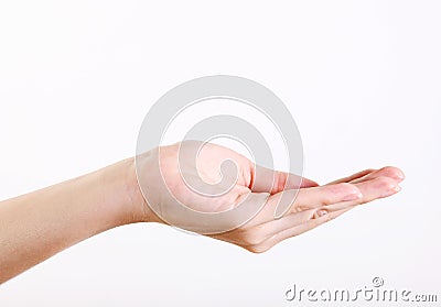 One Hand Royalty Free Stock Photography - Image: 12656487