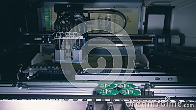 One Machine Soldering Microchips, Chip, Microcircuit, Microchip ...