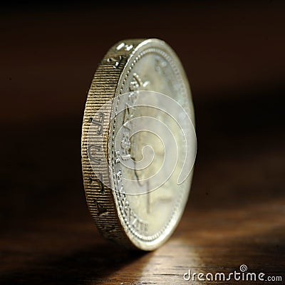 One pound sterling editorial photo. Image of coin, money - 5183121
