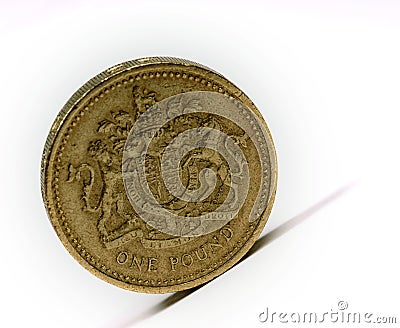 One pound sterling editorial photo. Image of coin, money - 5183121