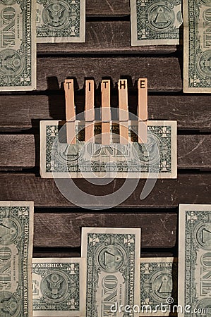 One-tenth Of My Money Given As Tithe Royalty-Free Stock Photography ...