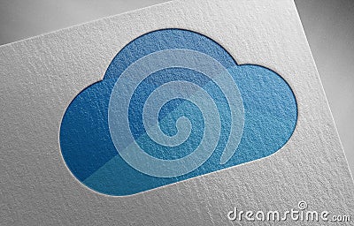 Onedrive-1 On Paper Texture Editorial Image | CartoonDealer.com #205974716