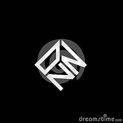 ONN Letter Logo Design On Black Background. ONN Creative Initials ...
