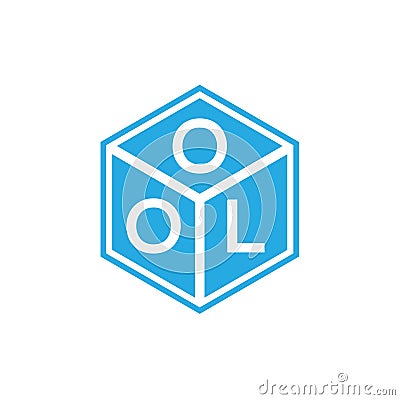 OOL Letter Logo Design On Black Background. OOL Creative Initials ...