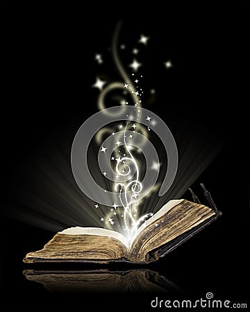 Open Book Magic Royalty Free Stock Photo - Image: 21735795