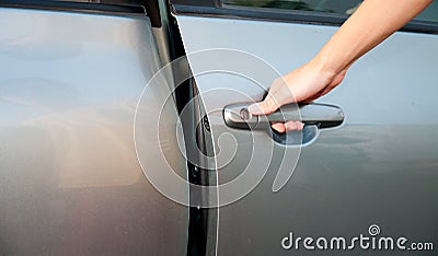 Open Car Door Royalty Free Stock Image - Image: 19191136