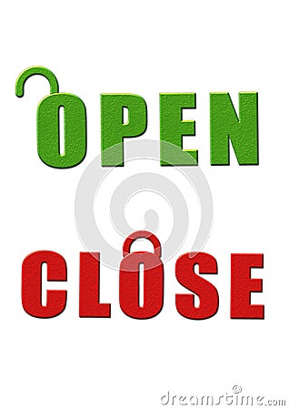 Open Close Sign Board Stock Photo | CartoonDealer.com #13681314