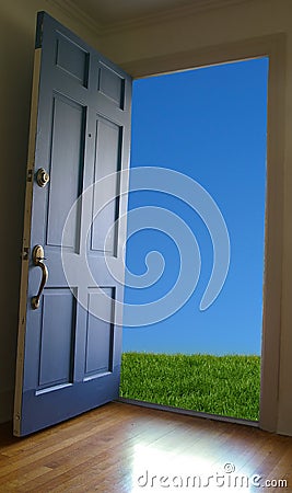 Open Door Royalty Free Stock Photography - Image: 1791067