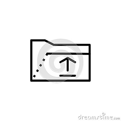 Open File Icon, Folder Icon, Logo, Pattern, Presentation Template Line ...