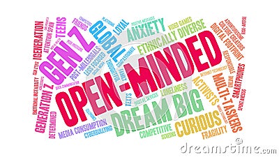 Open-Minded Animated Word Cloud Stock Video - Video of consumption ...
