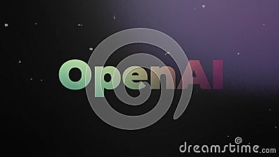 OpenAI Animation 4k Resolution Stock Footage - Video of help, service ...