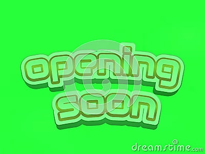 Opening Soon Background with Green Screen Stock Video - Video of green ...