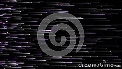 Optical Fiber Particles Horizontal Movement Stock Footage - Video of ...