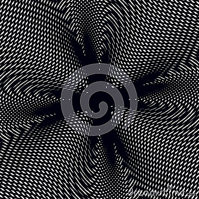 Optical Illusion, Moire Background, Abstract Stock Vector - Image: 51293322