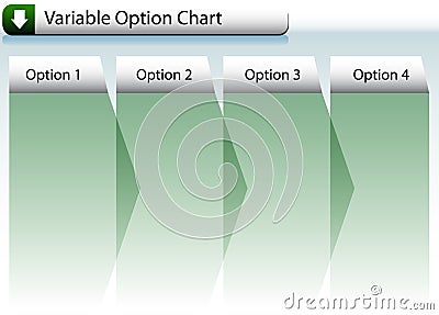 Option Chart Vector Illustration | CartoonDealer.com #15034286
