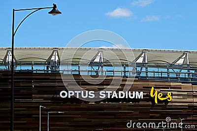 Optus Stadium In Perth Western Australia Editorial Photo ...