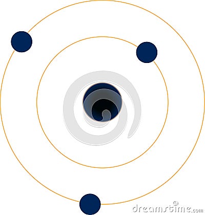 Orbits In The Star System Cartoon Vector | CartoonDealer.com #337690857