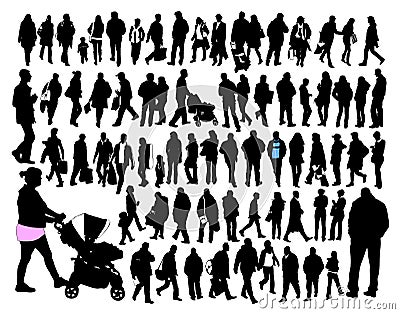 Ordinary People Cartoon Vector | CartoonDealer.com #9803391