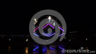 Organ music on fire stock footage. Video of fire, color - 98315706