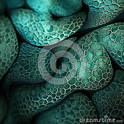 Organic 3d Tiled Background With Biomimicry Inspired Lace Patterns ...