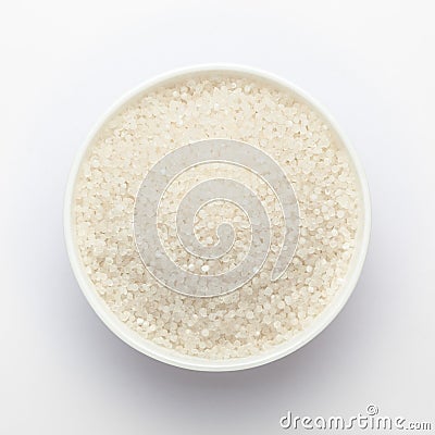 Organic White Sago Or Sabudana Small Size In White Ceramic Bowl ...