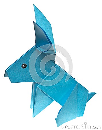 Origami Rabbit Stock Image | CartoonDealer.com #246882607