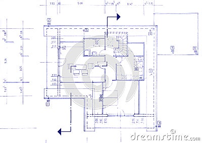 Original Blueprint Stock Image | CartoonDealer.com #2893501