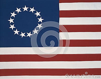 Original Colonial Flag Royalty Free Stock Images - Image: 23160349