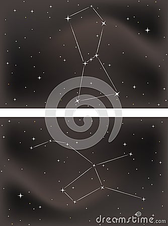 Orion The Hunter And Lepus The Hare Vector | CartoonDealer.com #22437886