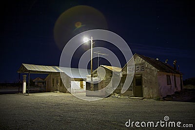 Orla Texas Ghost Town Royalty Free Stock Photos - Image: 13080968