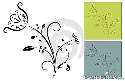 Ornate Flower Design Royalty Free Stock Photo - Image: 18997975