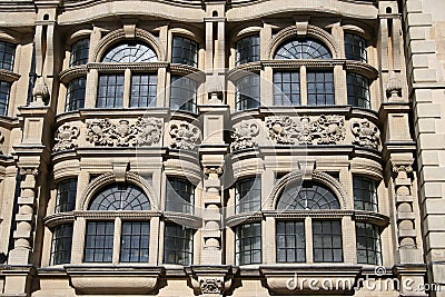 Ornate Windows Oxford Stock Image - Image: 2174221