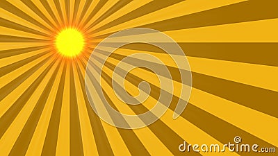 2.os Rayos Animados Del Sol Metrajes - Vídeo de hilatura, color: 34666578