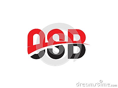 OSB Letter Initial Logo Design Vector Illustration | CartoonDealer.com ...