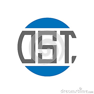OST Letter Logo Design On White Background. OST Creative Initials ...