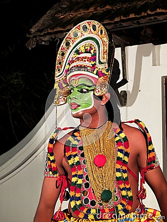 Ottamthullal A Kerala Art Form, India Editorial Image - Image: 28059705